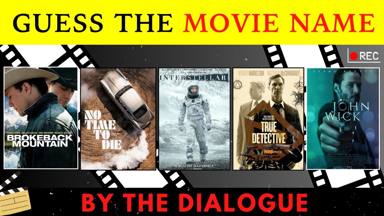 Guess The Movie Name by The Dialogue | 20 Hollywood Movie Quizzes of ...