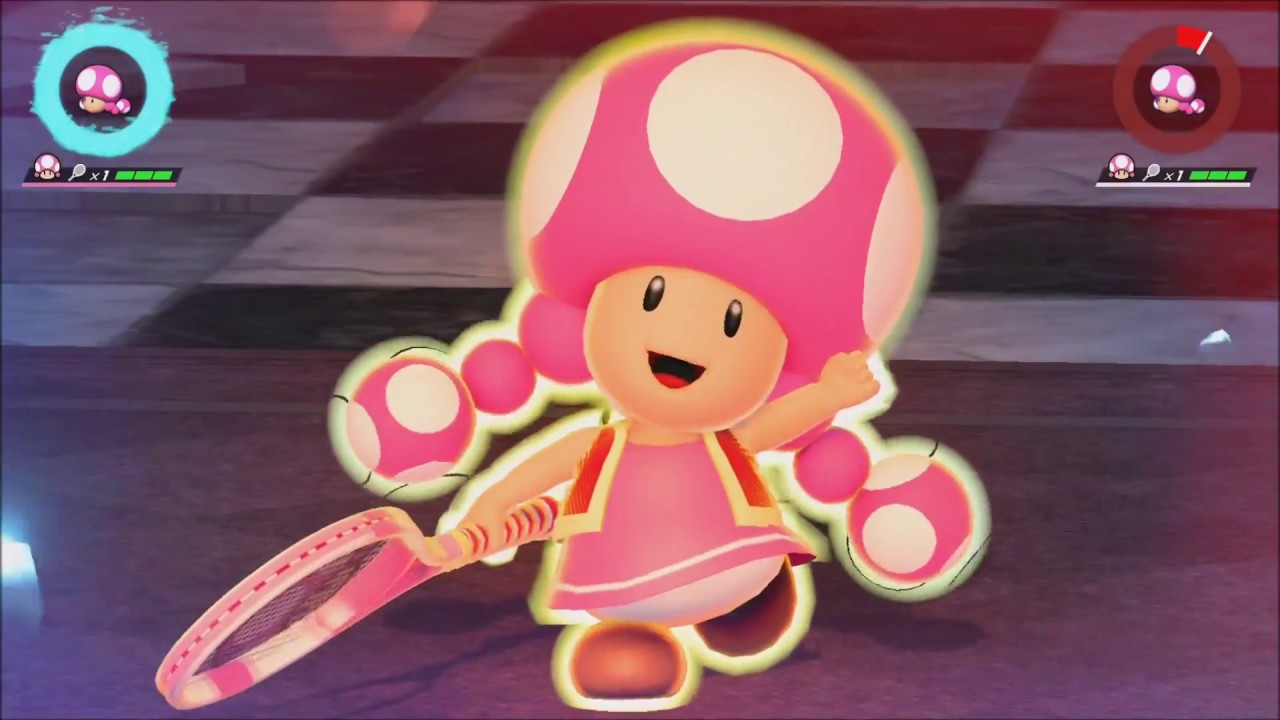 Mario Tennis Aces Toadette Toadettes Special Move Youtube