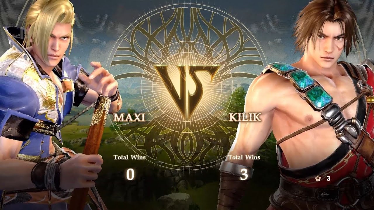 Soul Calibur Maxi And Kilik