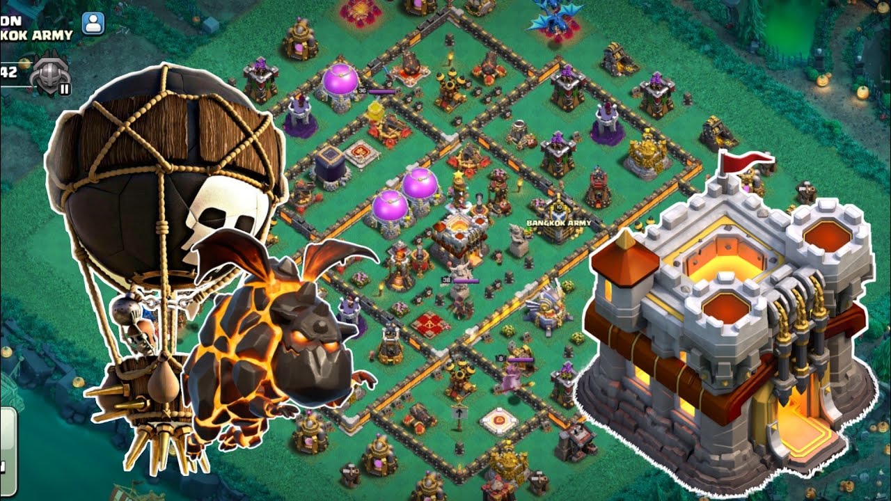 COC | Th11 laloon Attack Strategy | loon | Lava | Baloon - YouTube