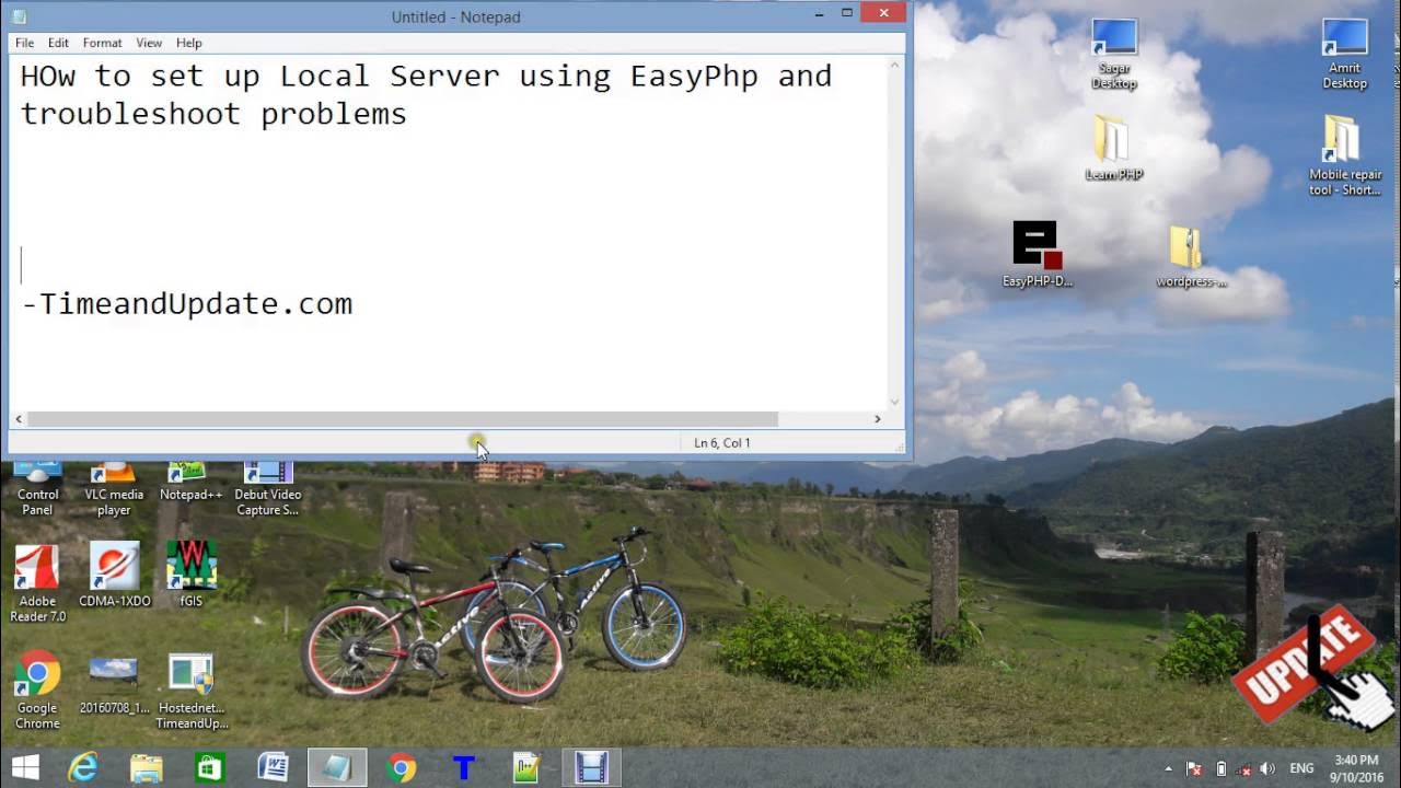 Set Up Local Server in Windows system - YouTube