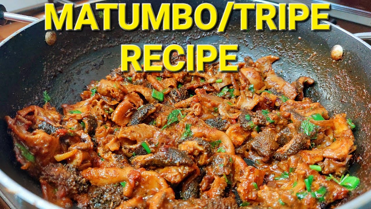 How To Cook Simple & Delicious Matumbo#Tripe Recipe# How to prepare ...