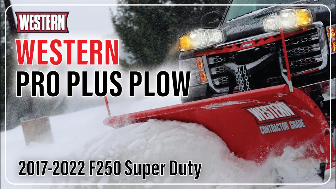 Western Pro Plus Snowplow Info for 2017-2022 F250 Super Duty Owners ...