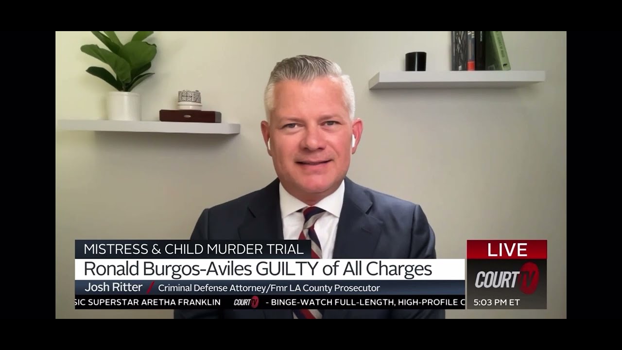 Court TV | Attorney Josh Ritter explains how Ronald Anthony Burgos ...
