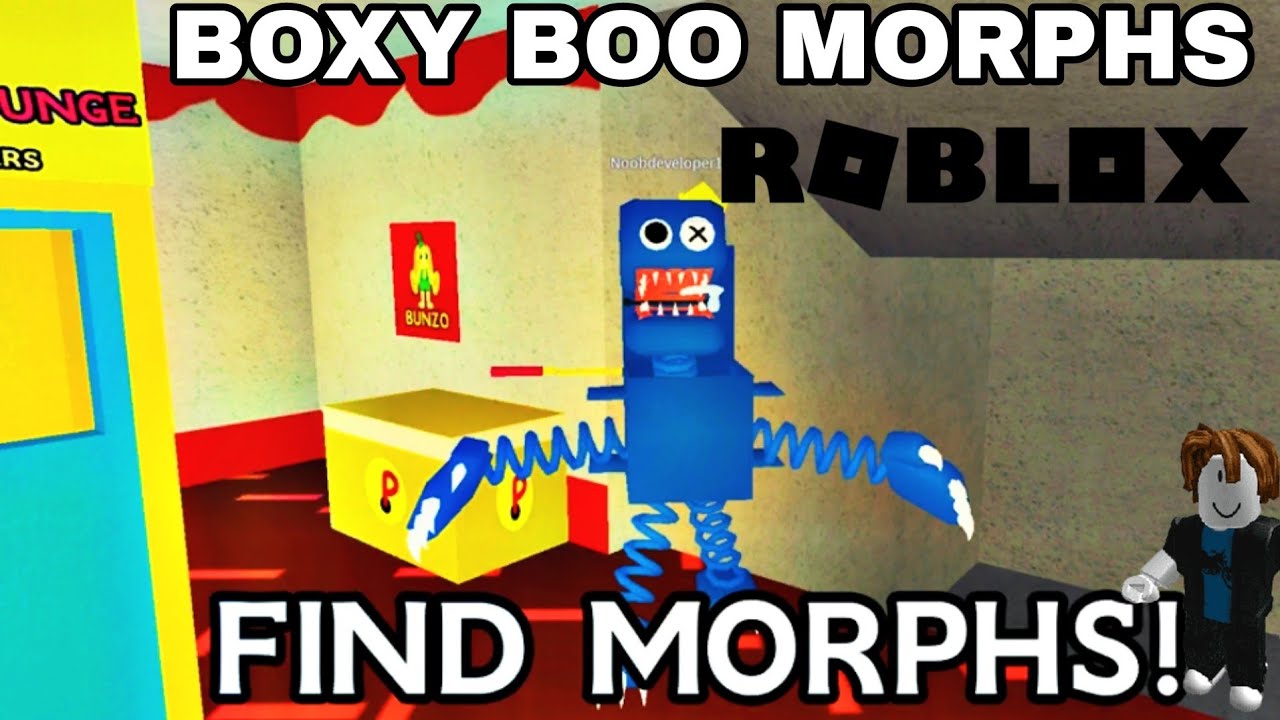 How To Find ALL Boxy Boo Morphs - ROBLOX - YouTube