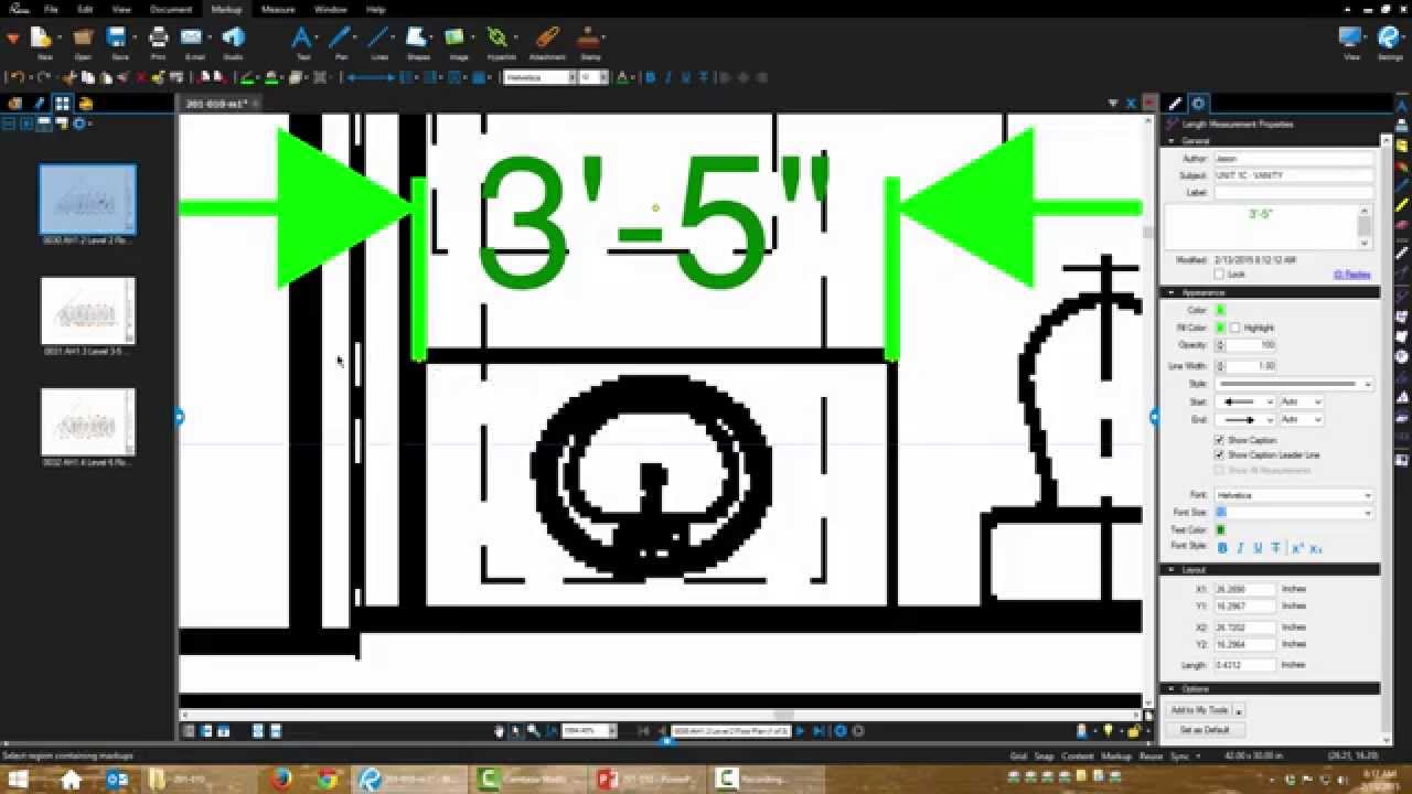 Countertop Takeoffs w/ BlueBeam & Excel [201-010-2, 4/6] - YouTube
