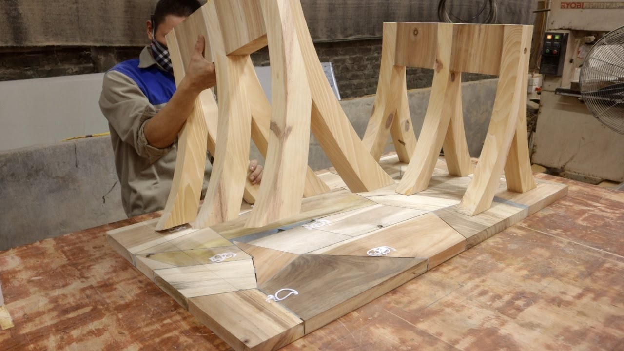 Scrap Wood Project-How to Make a Walnut Table,Full Build.Craft ...