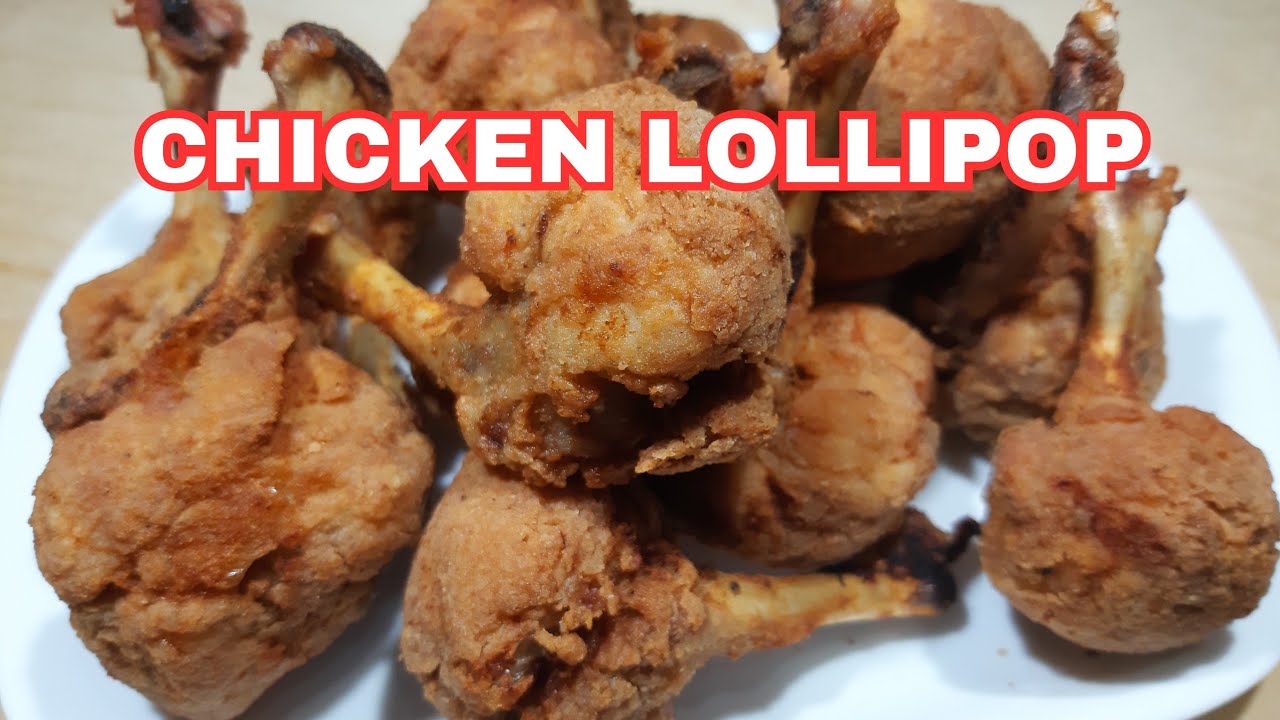 Easy Crispy Chicken Lollipop Recipe | Bata Medy - YouTube