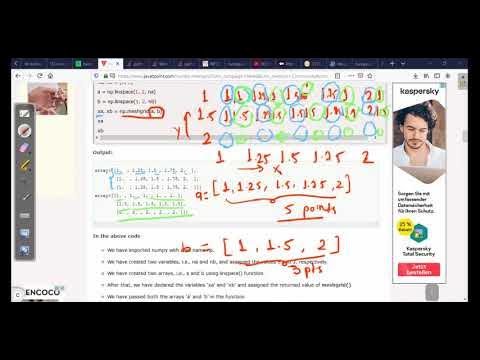 Python np.meshgrid( ) Function - YouTube