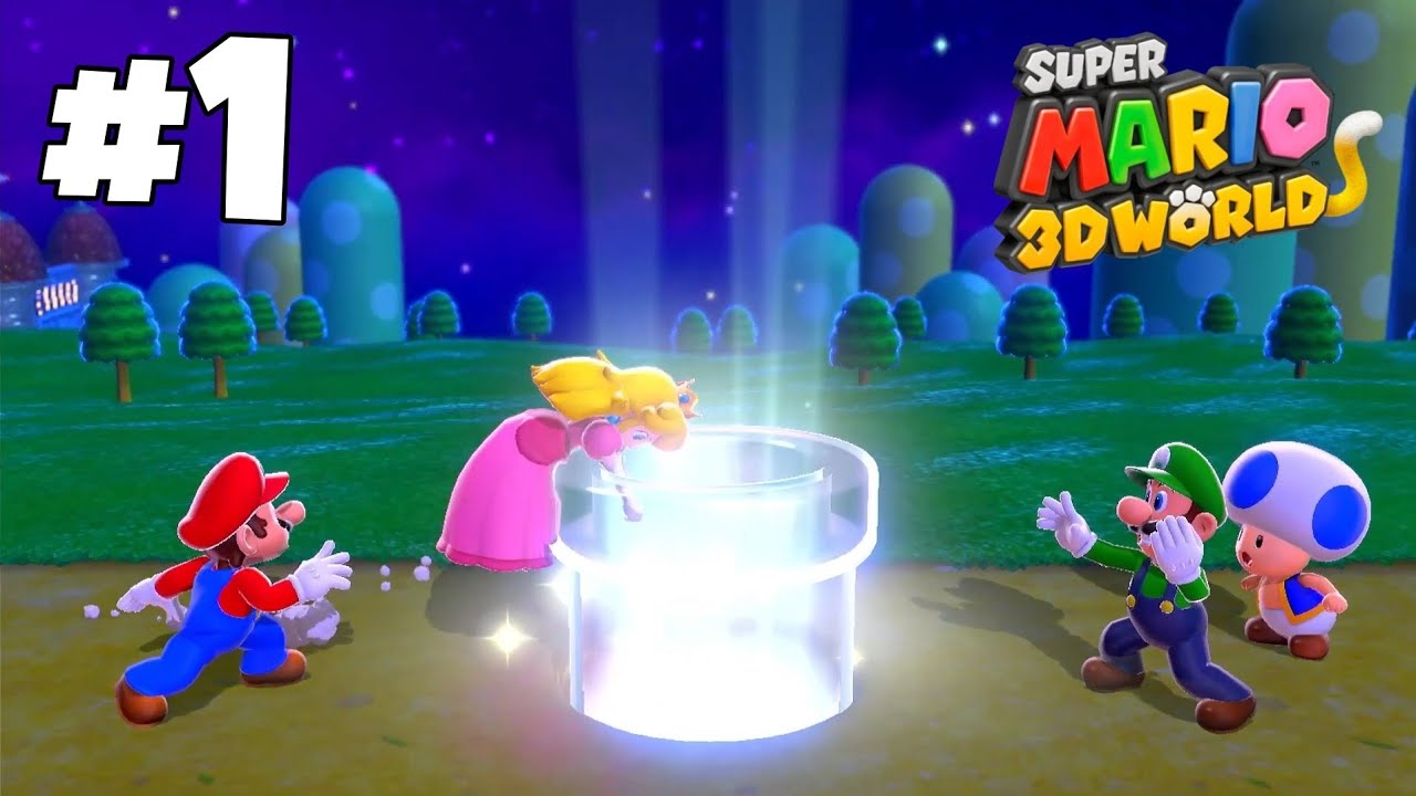 Super Mario 3D World - Full Let's play - {1} - YouTube