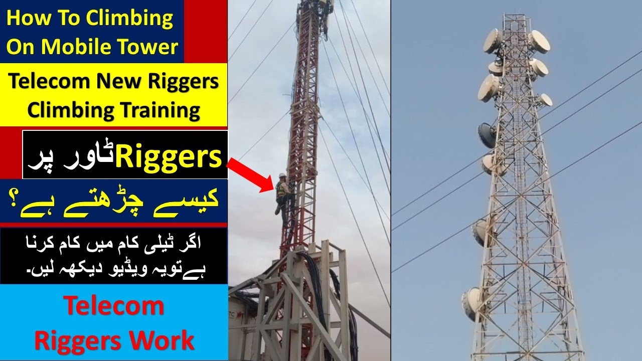 Telecom New Riggers Training | Basic Rigger Training |Young Riggers ...