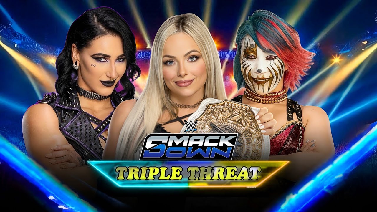 Liv Morgan vs Rhea Ripley vs Asuka Full Match WWE SmackDown 2025 - YouTube