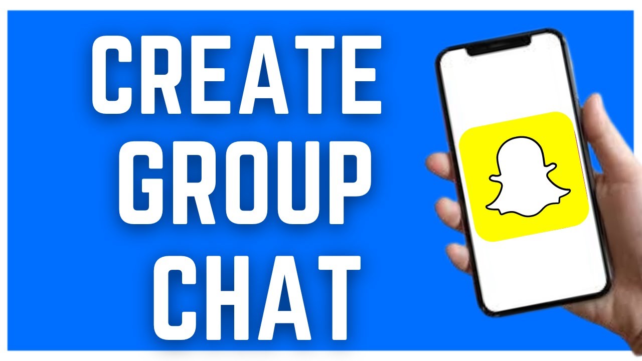 HOW TO CREATE A GROUP CHAT ON SNAPCHAT (2023) - YouTube