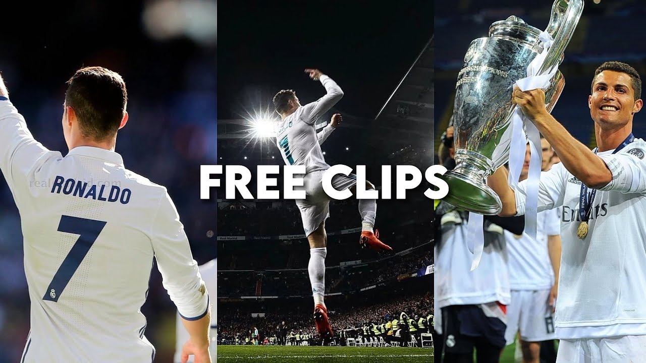 Cristiano Ronaldo free clips at Real Madrid in 4K - YouTube