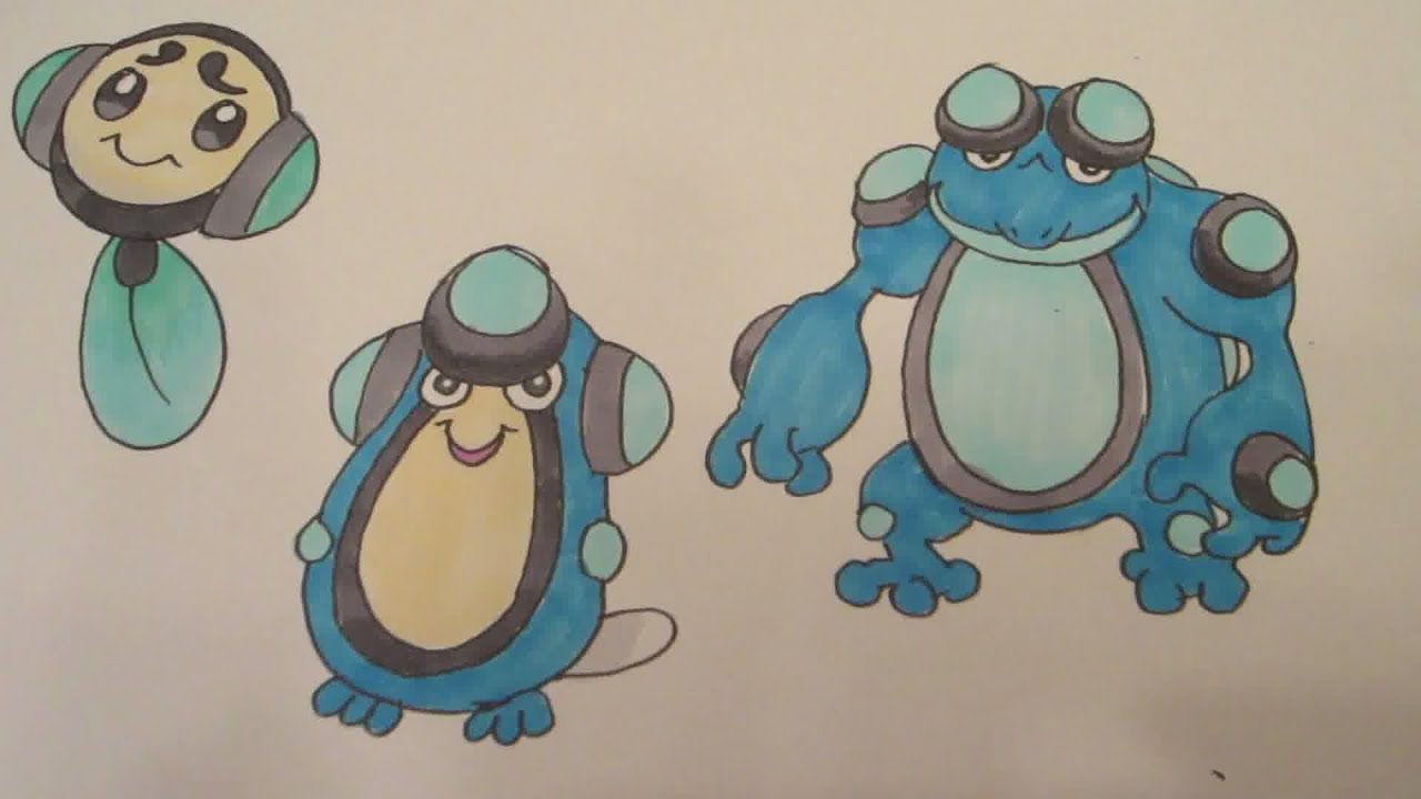 Palpitoad Evolution Chart