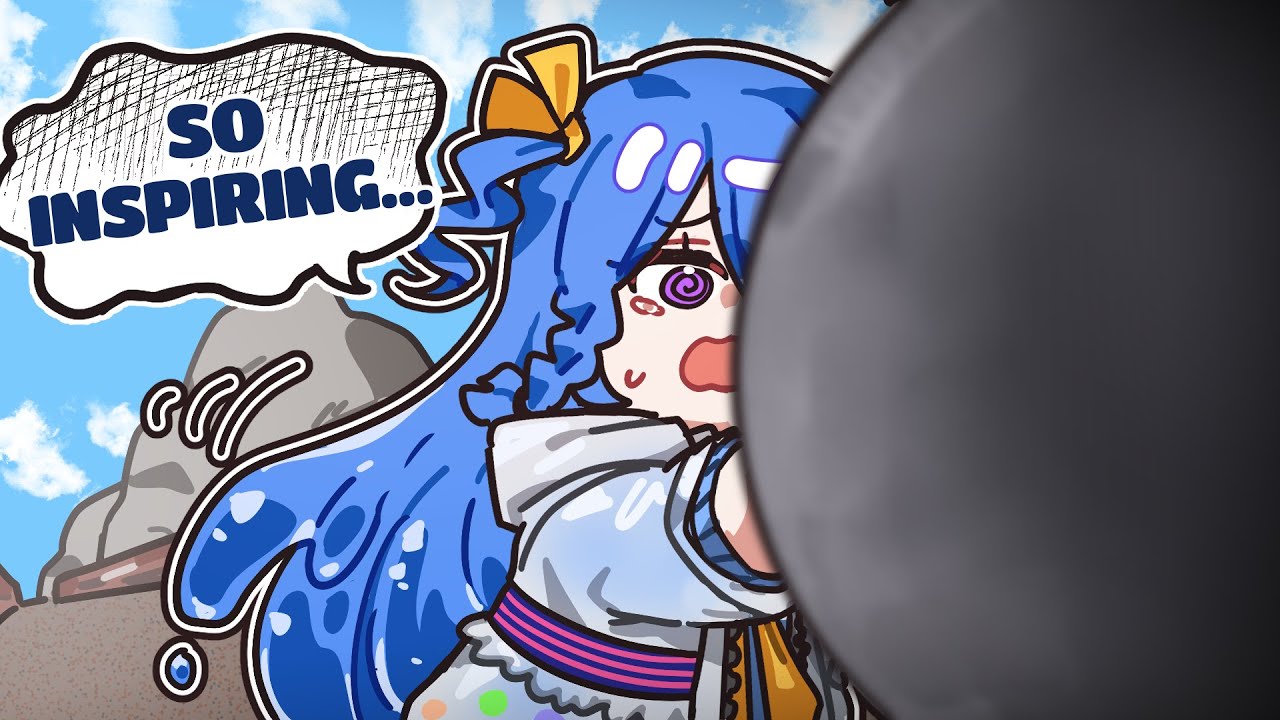 Pushing a boulder gets wholesome? [Zeli Zuimu | VTuber Clips] - YouTube