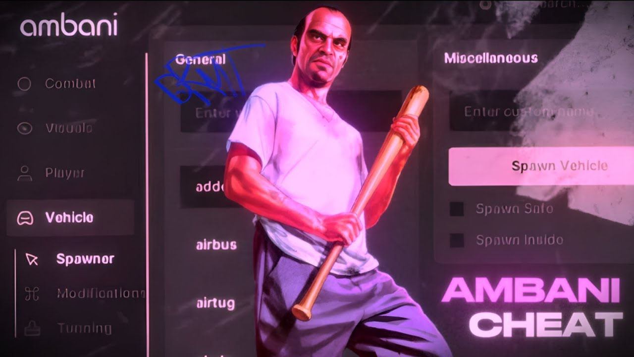 Ambani Cheat Fivem | 100% safe + undetected | PC Check Safe 2025 - YouTube