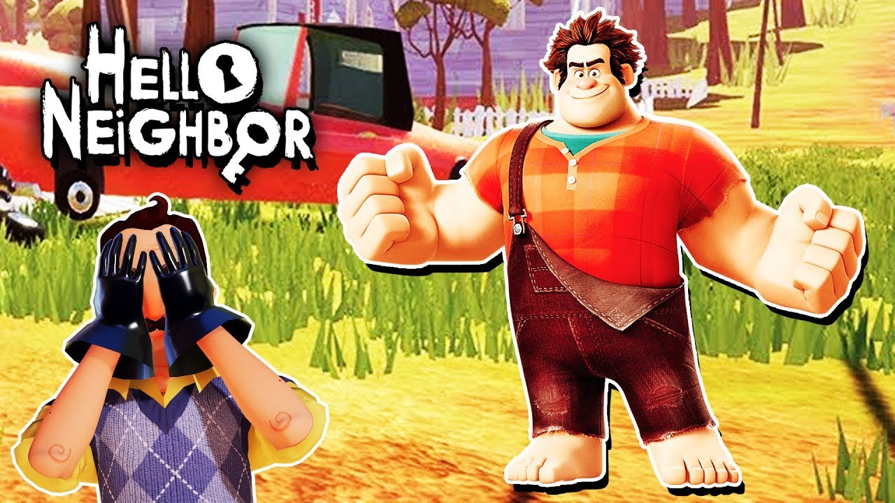 HELLO WRECK-IT RALPH | Hello Neighbor Mod - YouTube