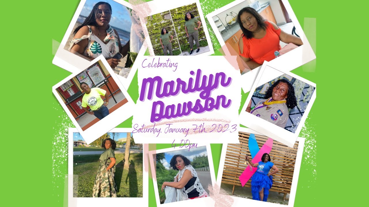 Celebrating the Life of Marilyn Dawson nee Hyde - YouTube