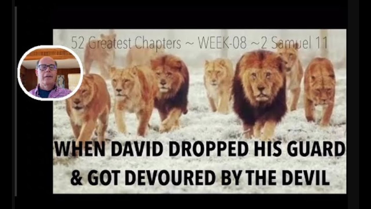 ALWAYS BEWARE WHEN YOU DROP YOUR GUARD--SATAN WILL DEVOUR YOU, SO FLEE ...