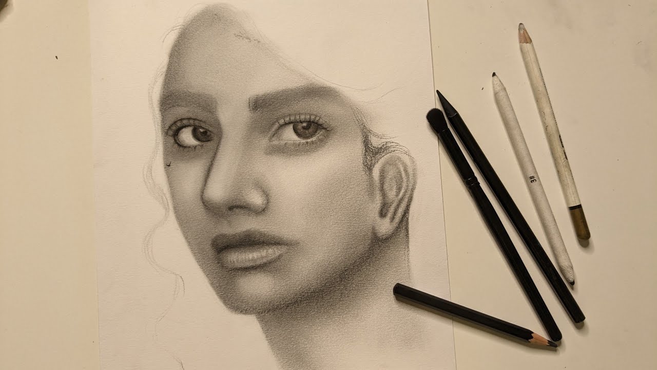 Full Face Shading Video For Beginners - YouTube