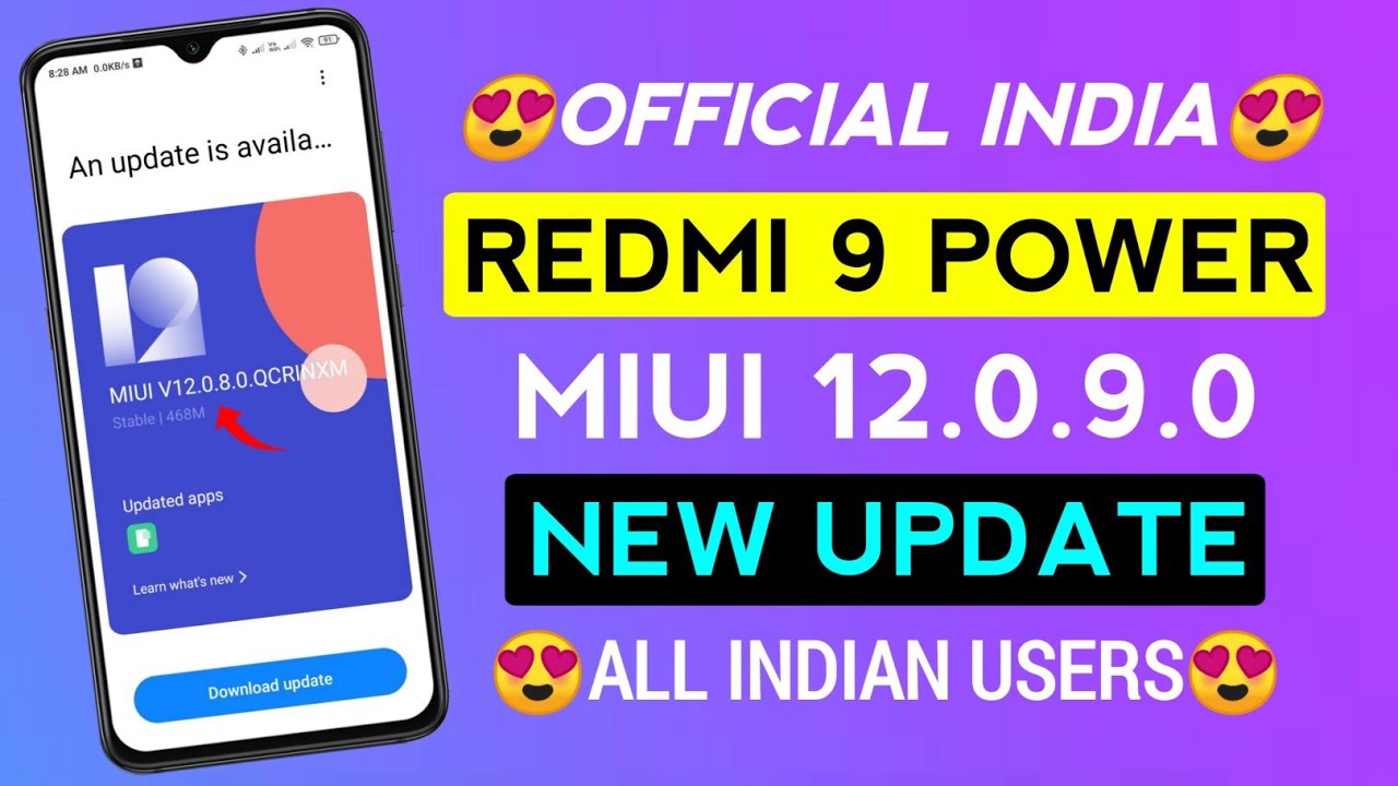 Redmi 9 Power MIUI 12.0.9.0 New Update Information | Redmi 9 Power New ...