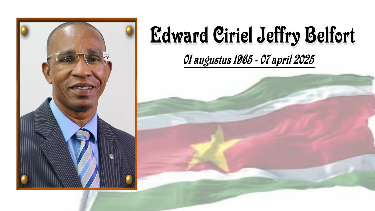 De Uitvaart van : Mnr.Edward. Ciriel Jeffry Belfort - YouTube