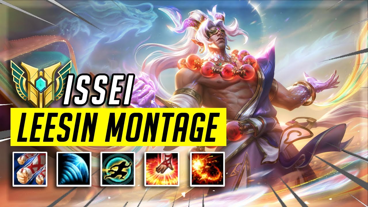 LEE SIN MONTAGE - VERY CLEAN | ISSEI LEESIN - YouTube