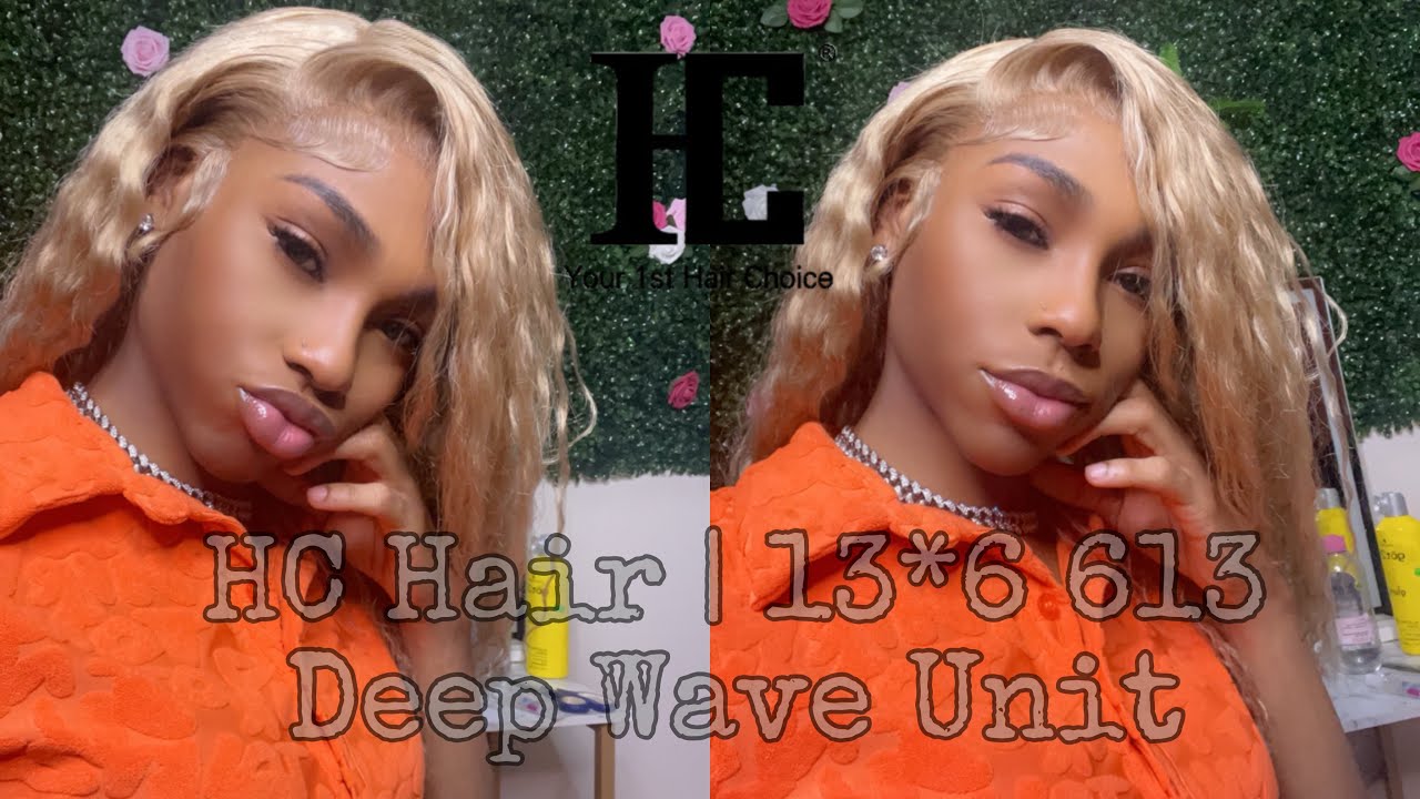 HC Hair | 13*6 613 Deep Wave Unit * Very affordable - YouTube