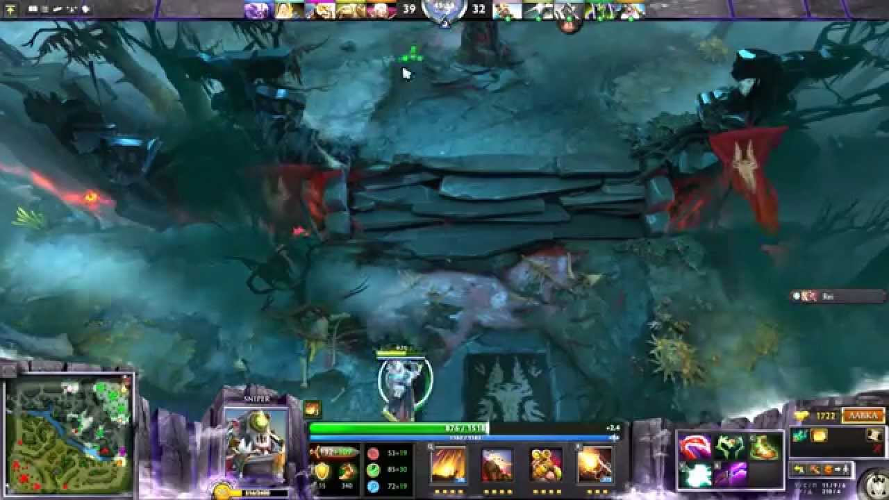 Гайд на игру Дота 2 (Dvain Drip) Снайпер! Потная катка, донный рубик ...