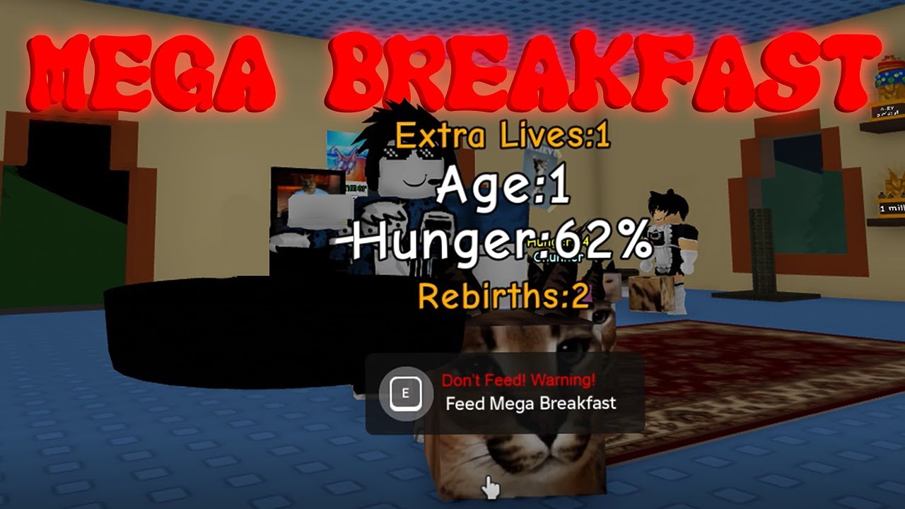 Raise A Floppa 2 Don't Feed Floppa Mega Breakfast .. - YouTube