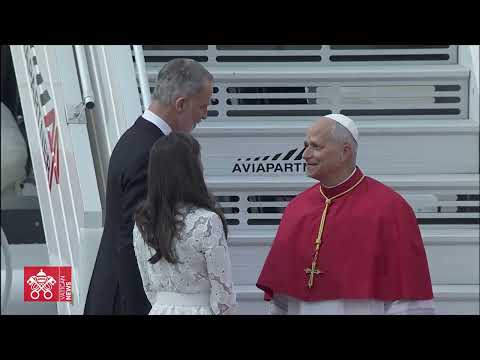 Papst Leo XIV. in Spanien vom Königspaar empfangen - 6. Juni 2026