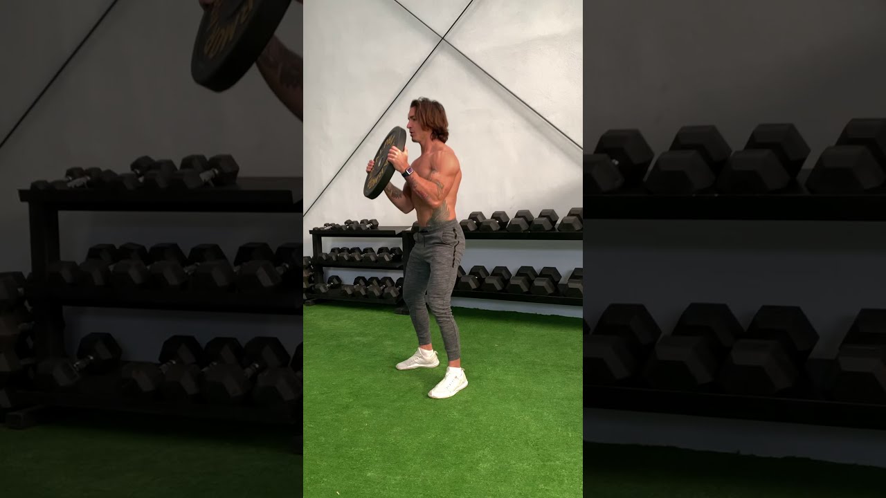 Plate Curl + Squat Curl - YouTube