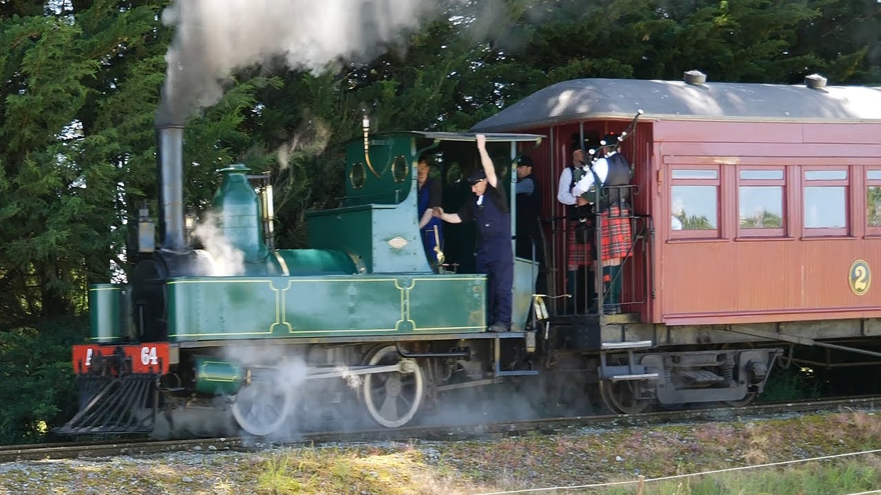 1873 Dubs & Co A64 Steam Locomotive at the Plains Railway in Ashburton ...