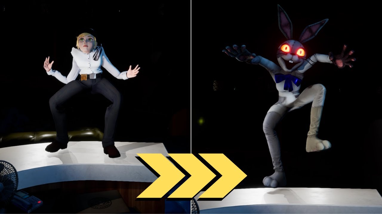 Vanessa Transforms Into Vanny in 3rd Person - Five Nights at Freddy's ...
