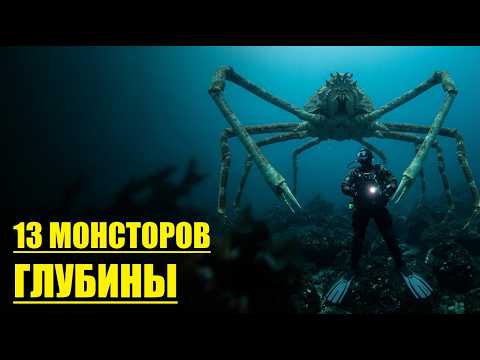 УЖАС ГЛУБИН: 13 Жутких Существ, найденных на дне океана!