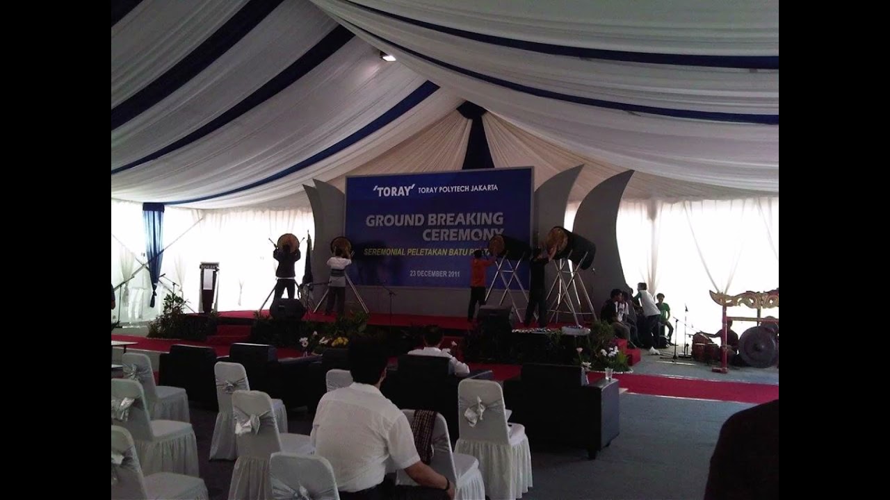 Sewa Tenda Roder VIP Event Ground Breaking Ceremony, Peletakan Batu ...