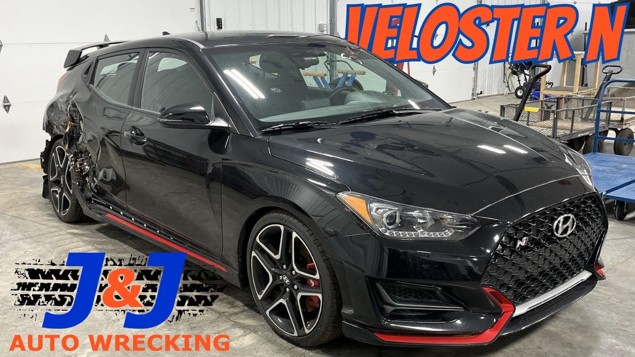 2020 Hyundai Veloster N Part Out: J & J Auto Wrecking Test Video Stock ...