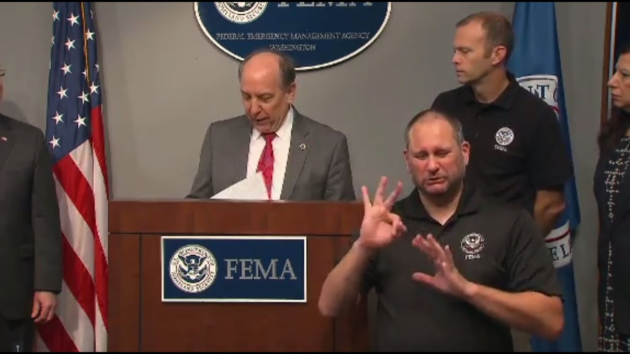 DHS and FEMA talk response to Tropical Storm Harvey - YouTube
