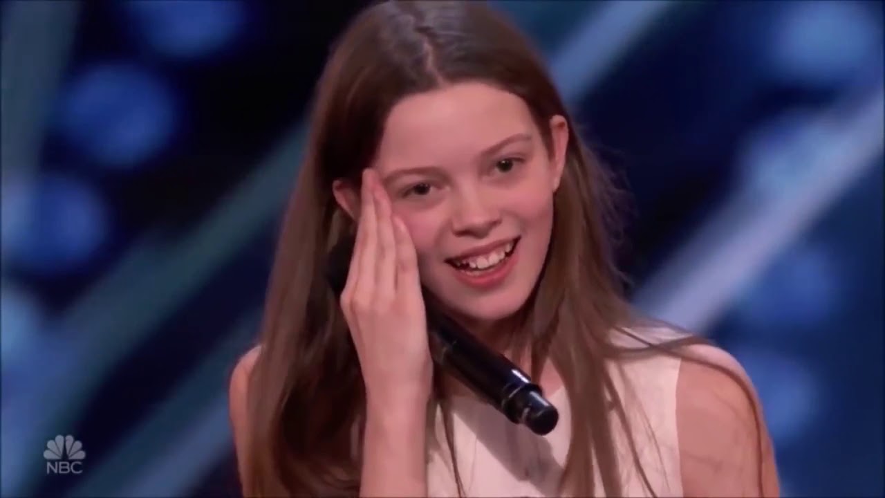 13-year-old singer Courtney Hadwin. America’s Got Talent. - YouTube