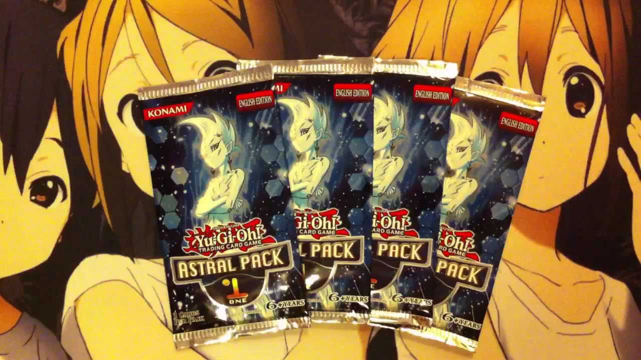 Opening Four Astral Pack 1 Yugioh Booster Packs - YouTube