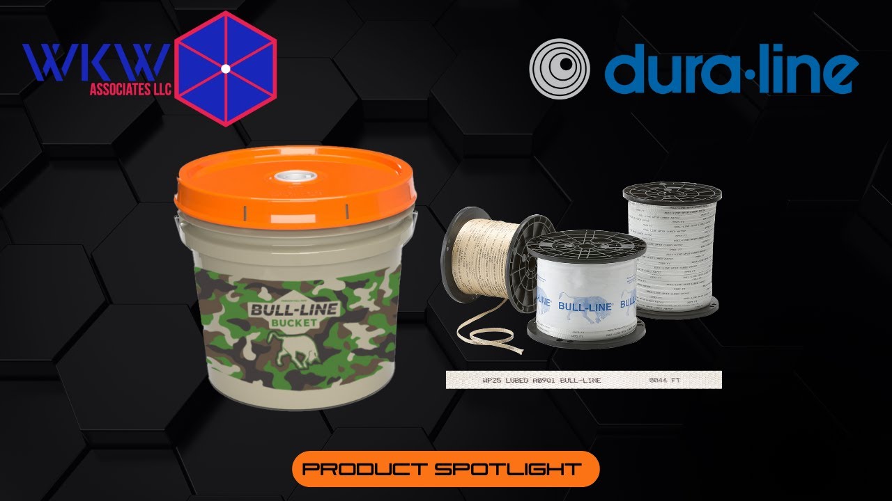 Bull-Line Bucket and Pull Tape by Dura-Line - YouTube