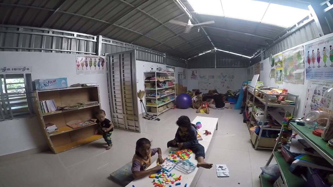 Orphanage volunteering: Cambodia - YouTube