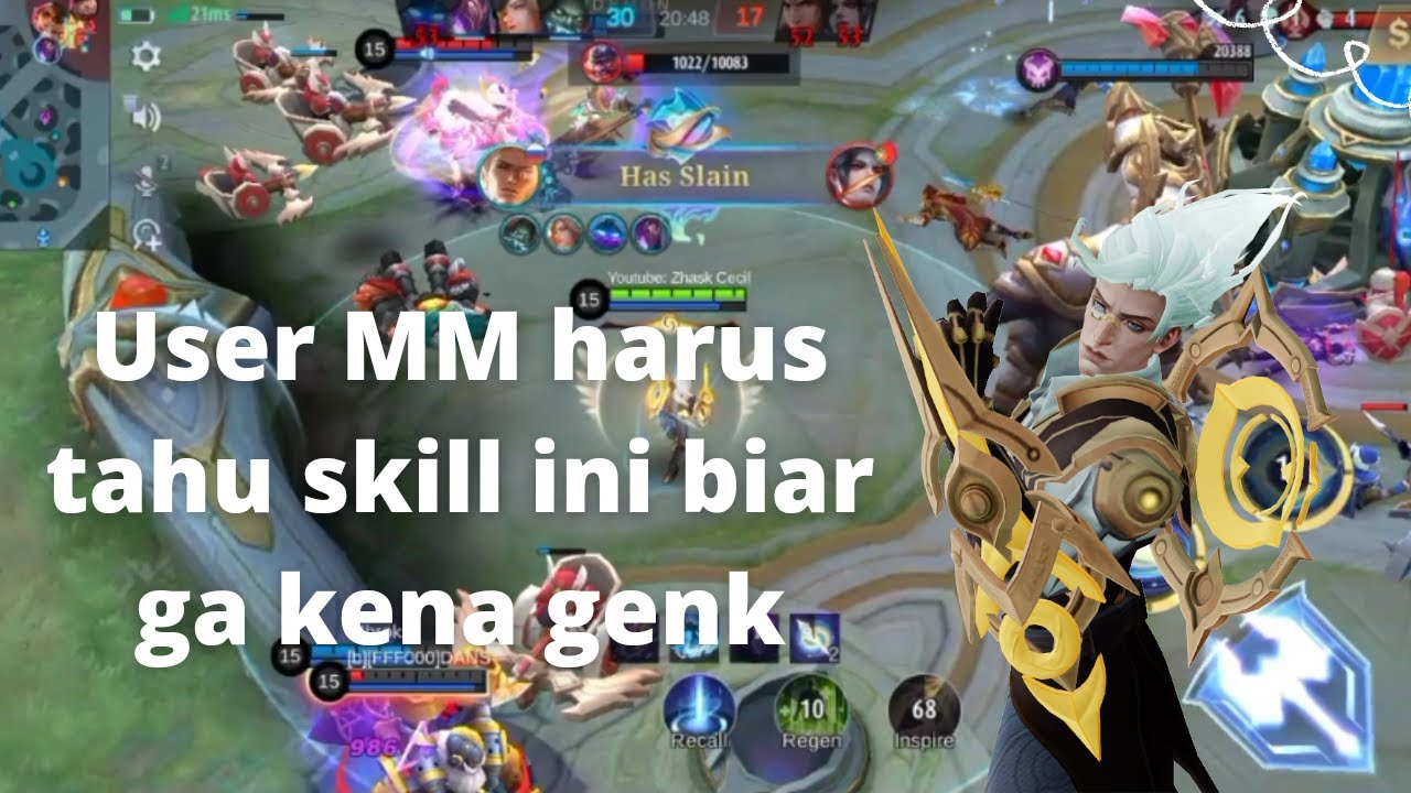 Cara Bermain Natan Gold Line Mobile Legends 2022 - YouTube