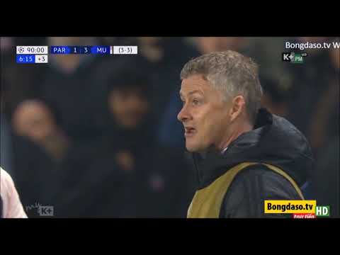 10 phút cuối nghẹt thở trận PSG vs M.U - lượt về vòng 1/8 Cup C1