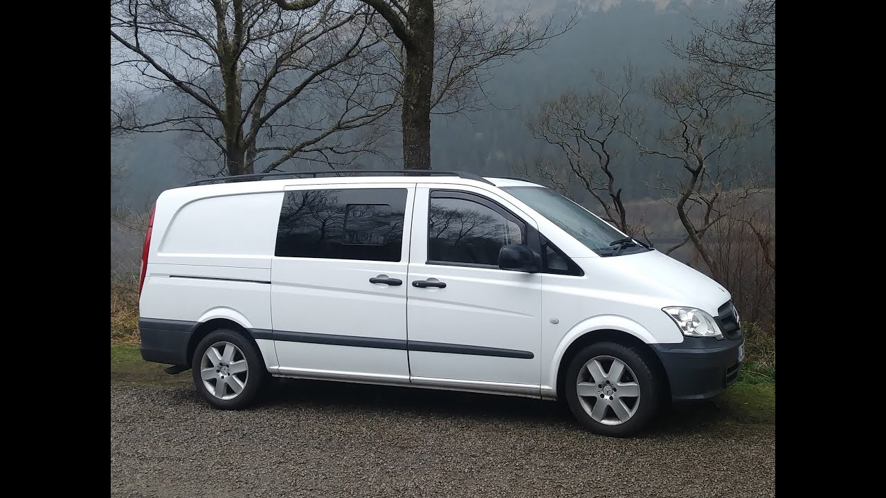 Mercedes Vito Camper van, self build conversion project. Complete build ...