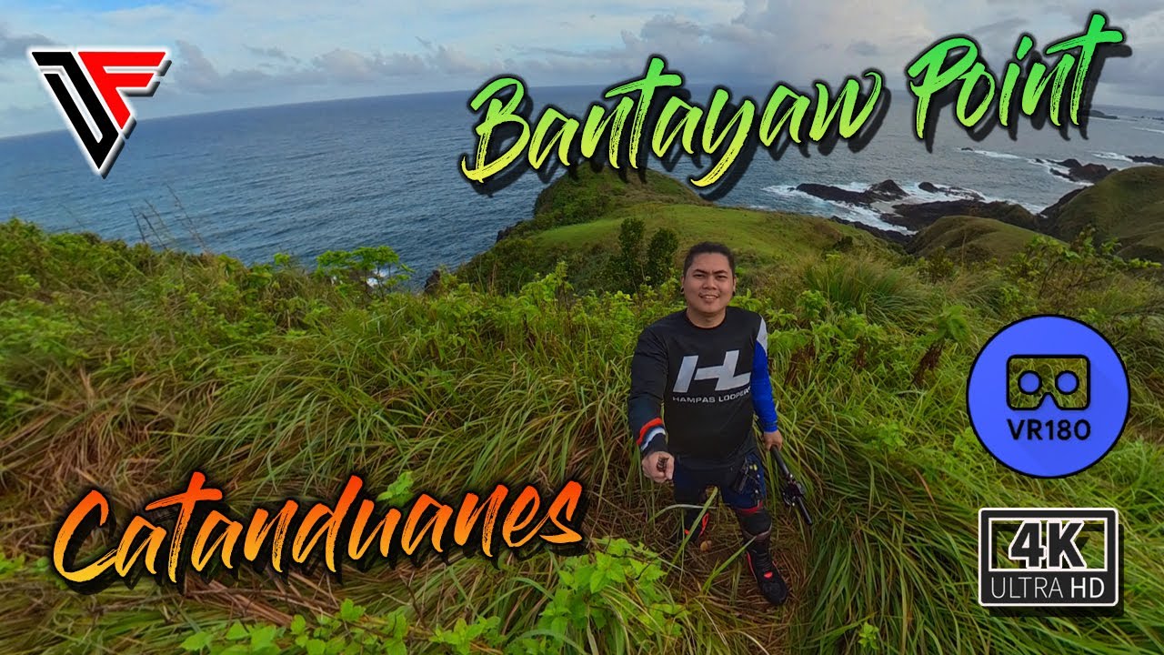 Bantayaw Point, Catanduanes, Philippines in 3D VR 180 - YouTube