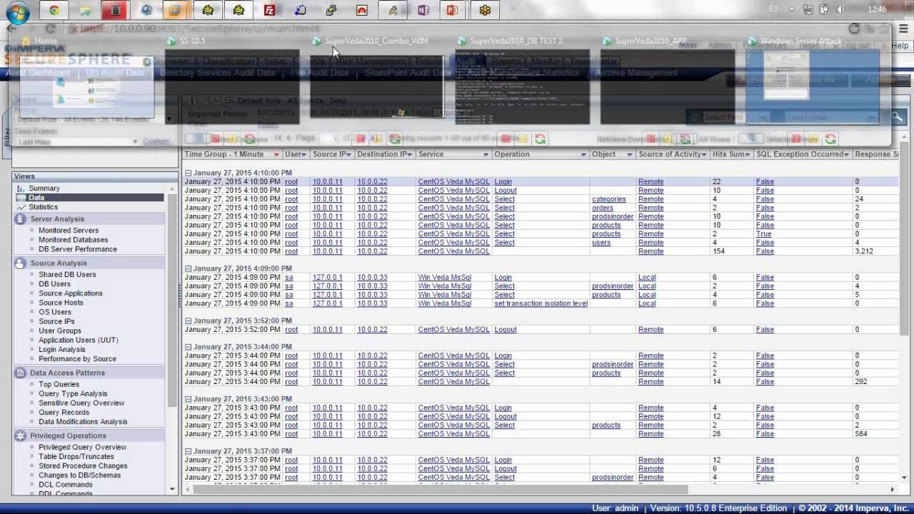 Webinar IMPERVA Database Security (Demo DBF) - Febrero 2015 - YouTube