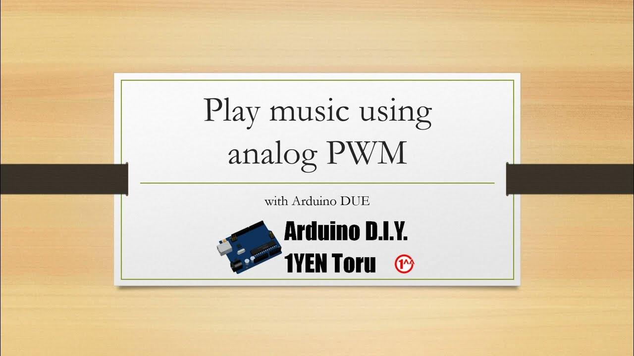 Arduino analog PWM demo - YouTube