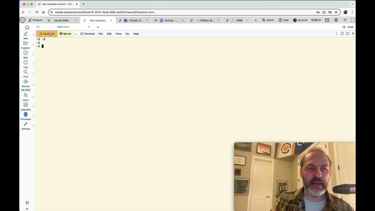Creating a WebServer on a CoCalc Compute Server - YouTube